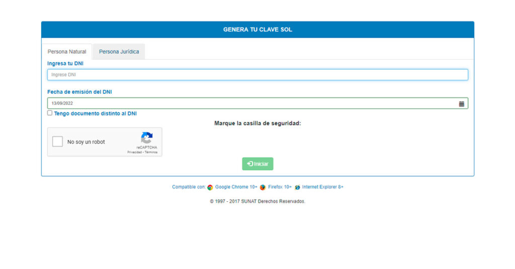 SUNAT: Para qué sirve y cómo generar la CLAVE SOL