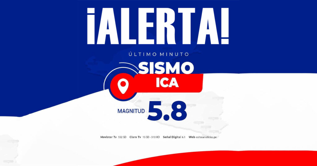 Sismos en ICA: Alerta por posible terremoto y Sunami