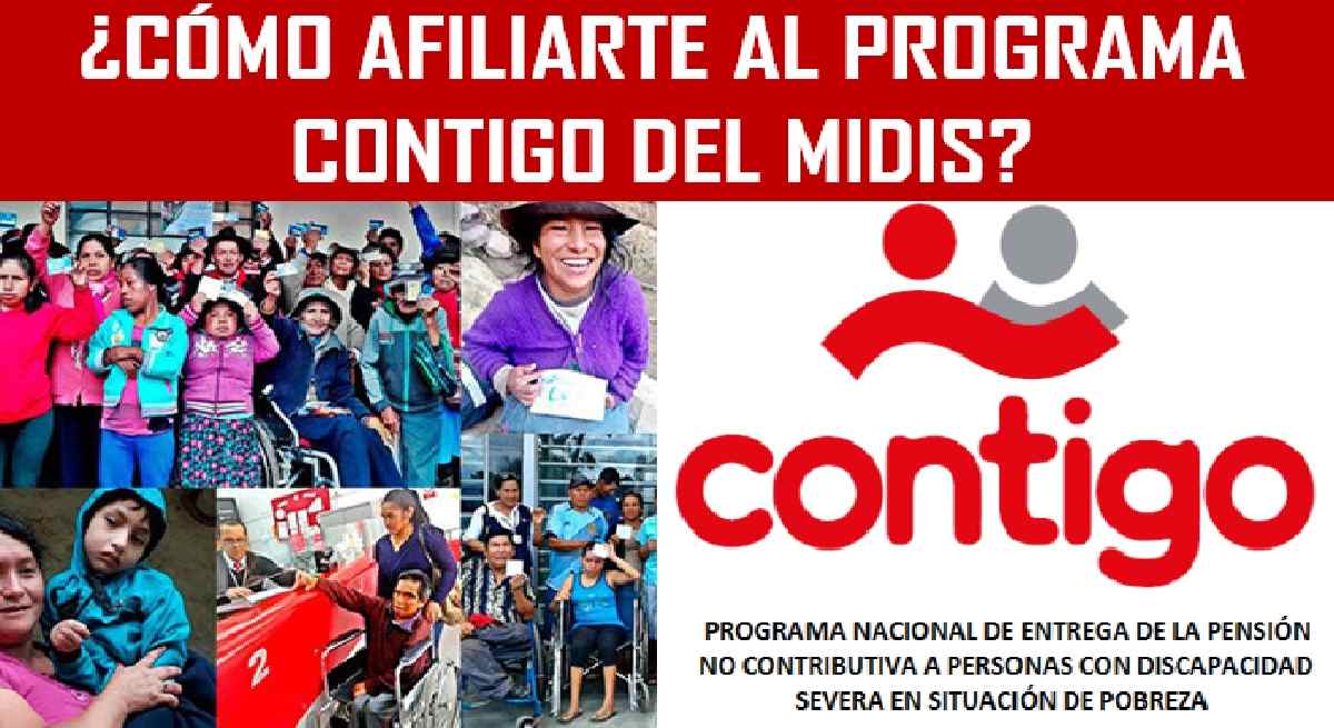 Midis – 2022: ¿Cómo puedo afiliarme al Programa Contigo?