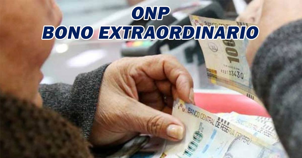 ONP BONO EXTRAORDINARIO: Ya salió el CRONOGRAMA DE PAGO de DICIEMBRE