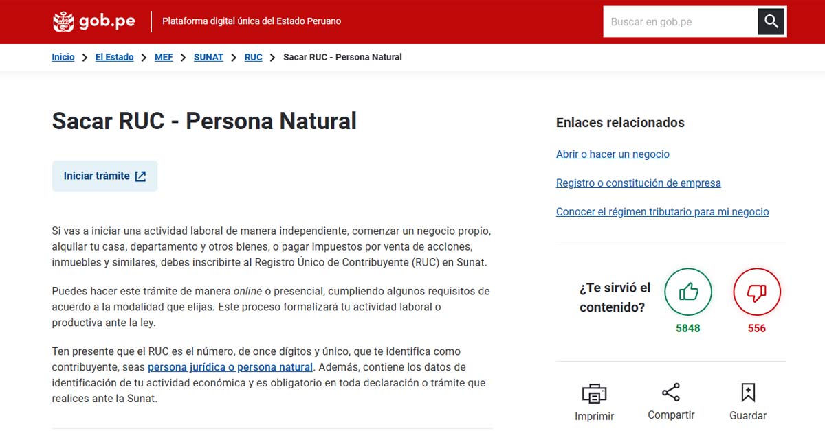 RUC: Qué es, cómo tramitarle y cómo saber el estado de este si ya lo tienes