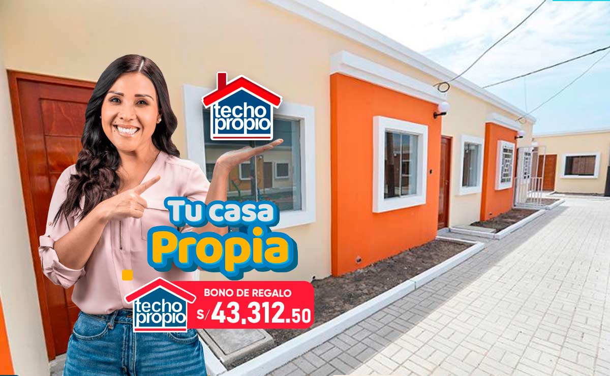 Bono Techo Propio 2023: Compra o construye tu hogar.