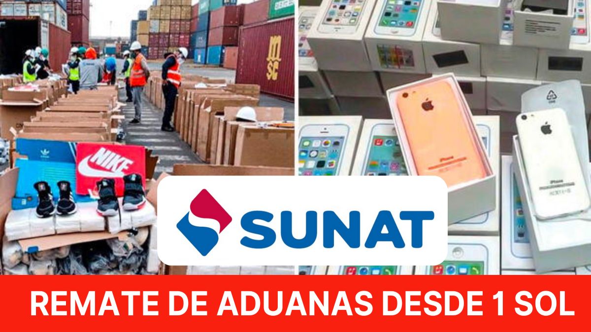 Remate de Aduanas desde S/1: Laptos, Celulares, Zapatillas y más en el ...