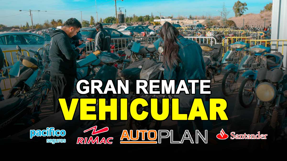 Remate SAT 2025: Conoce los autos y motos en Remate desde S/190
