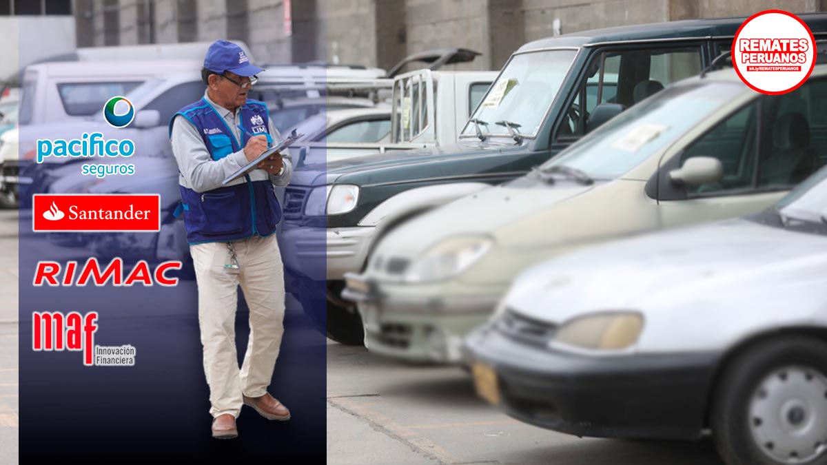 Remate SAT 2025: Conoce los autos y motos en Remate desde S/190