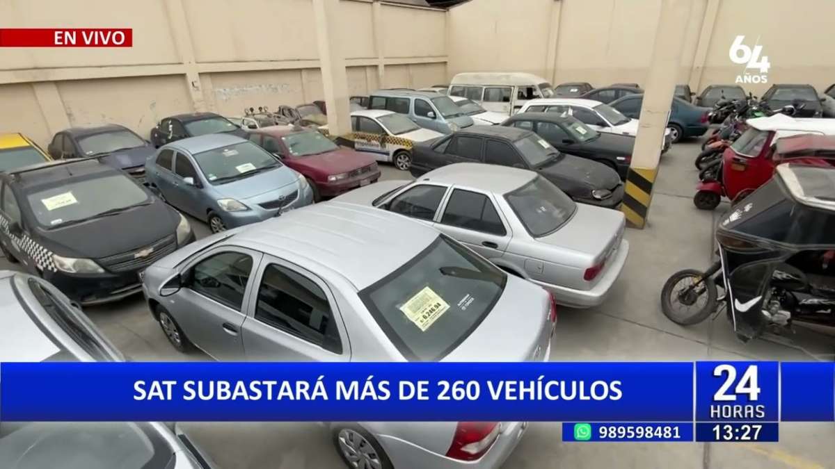 Remate SAT 2025: Conoce los autos y motos en Remate desde S/190