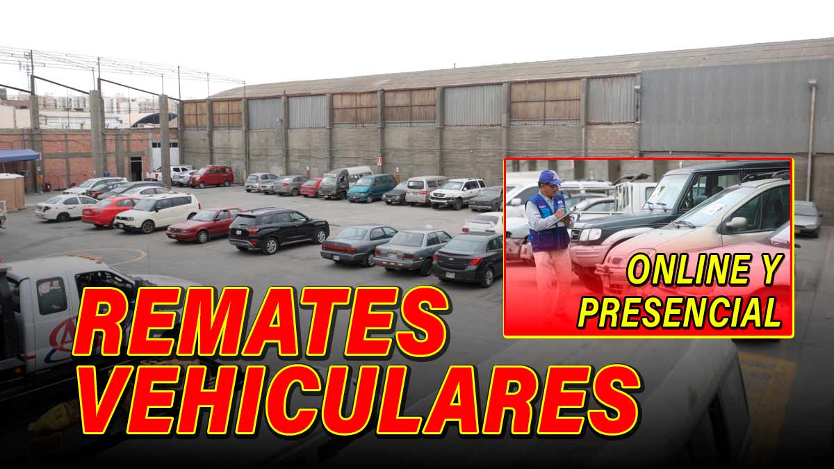 Remate SAT 2025: Conoce los autos y motos en Remate desde S/190