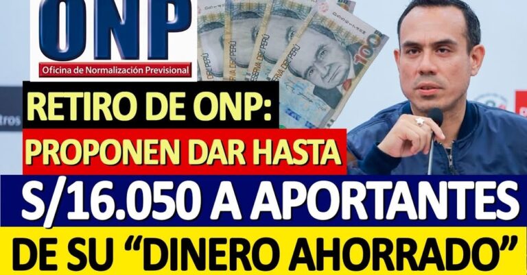 RETIRO ONP 2026: Requisitos y cronograma de pago
